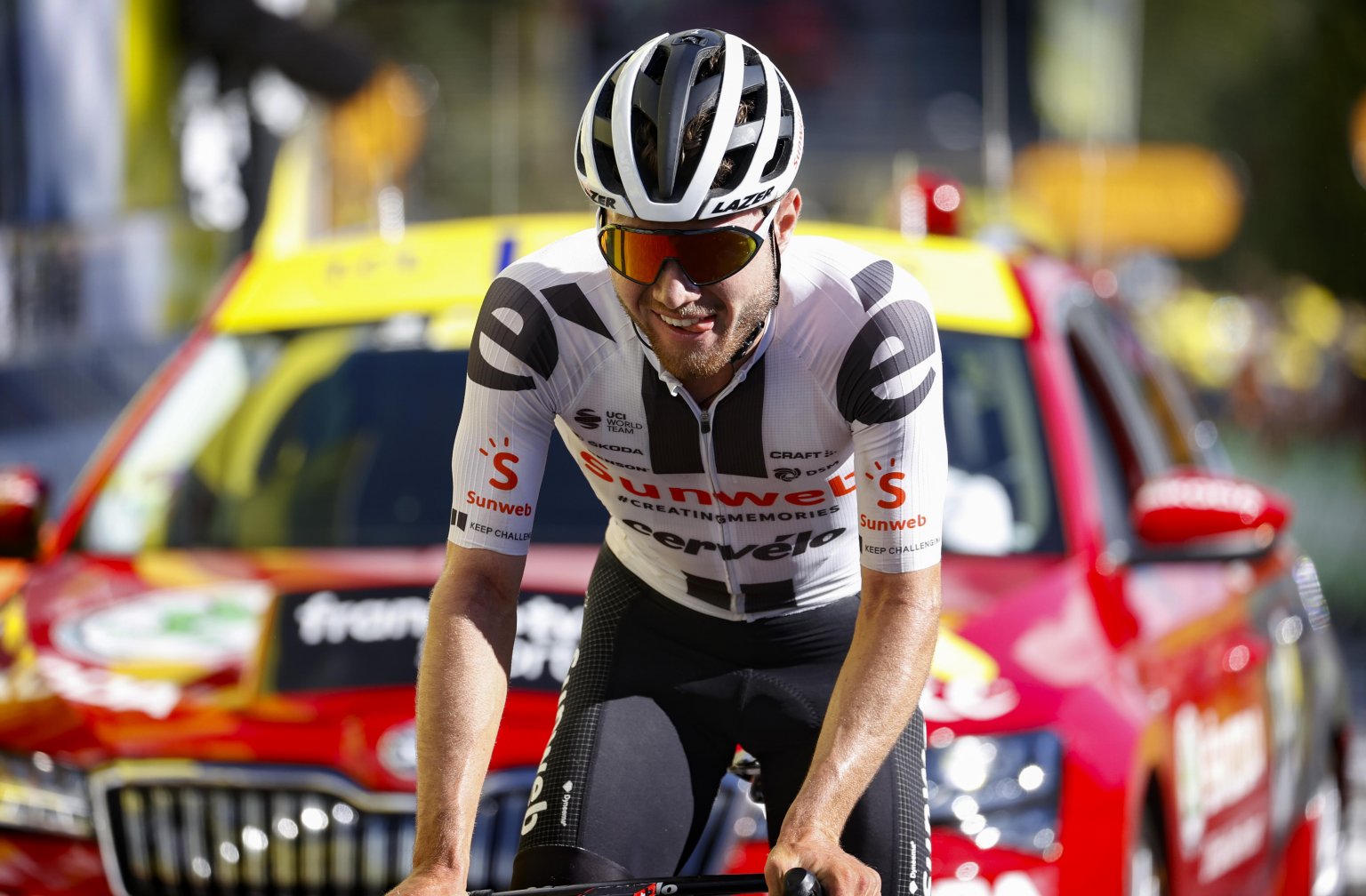 Marc Hirschi na wederom een sterk staaltje wielrennen: 'Vorige solo gaf ...