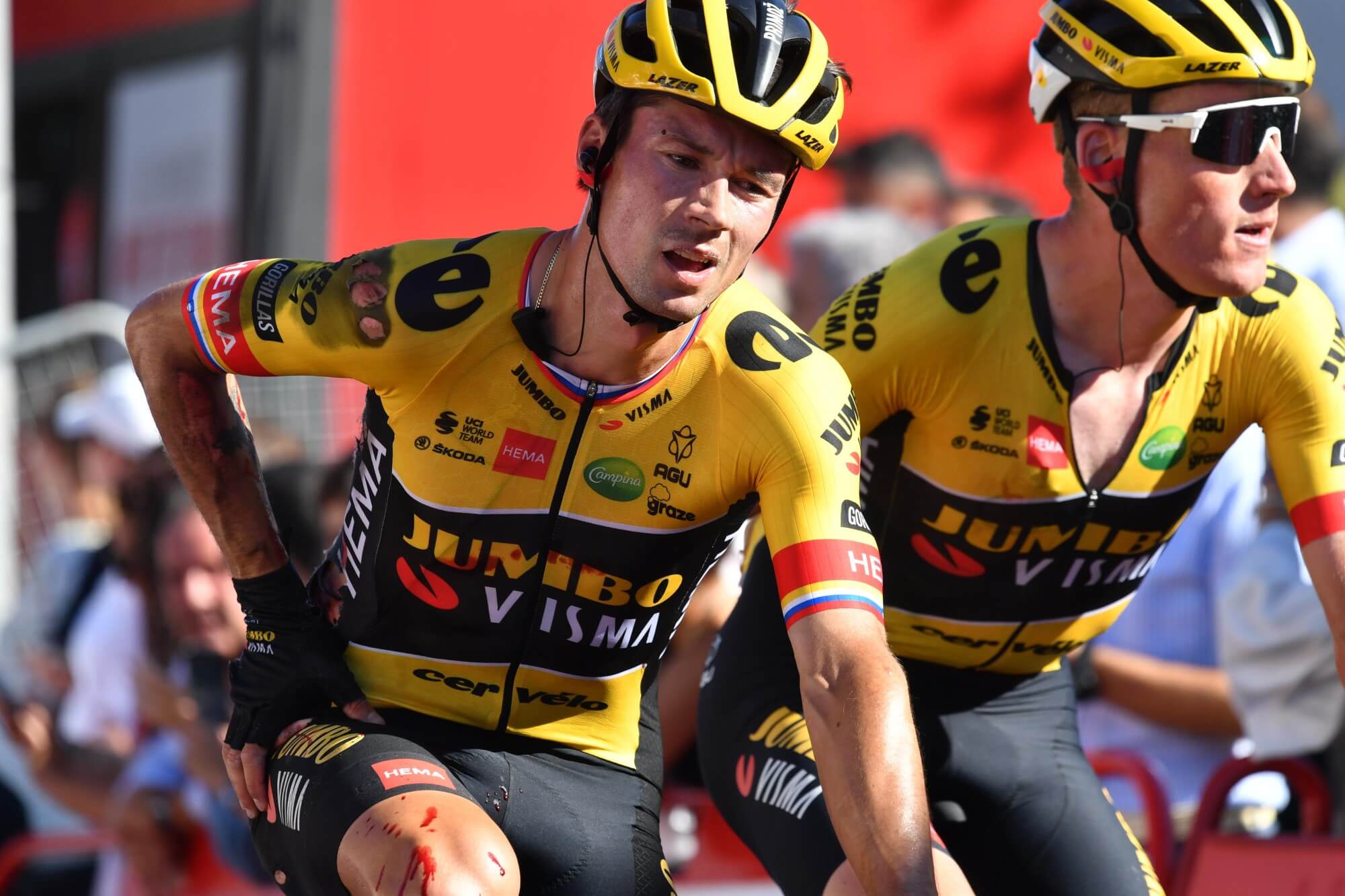 Primoz Roglic sluit pechjaar af met schouderoperatie: 'Het kon beter ...
