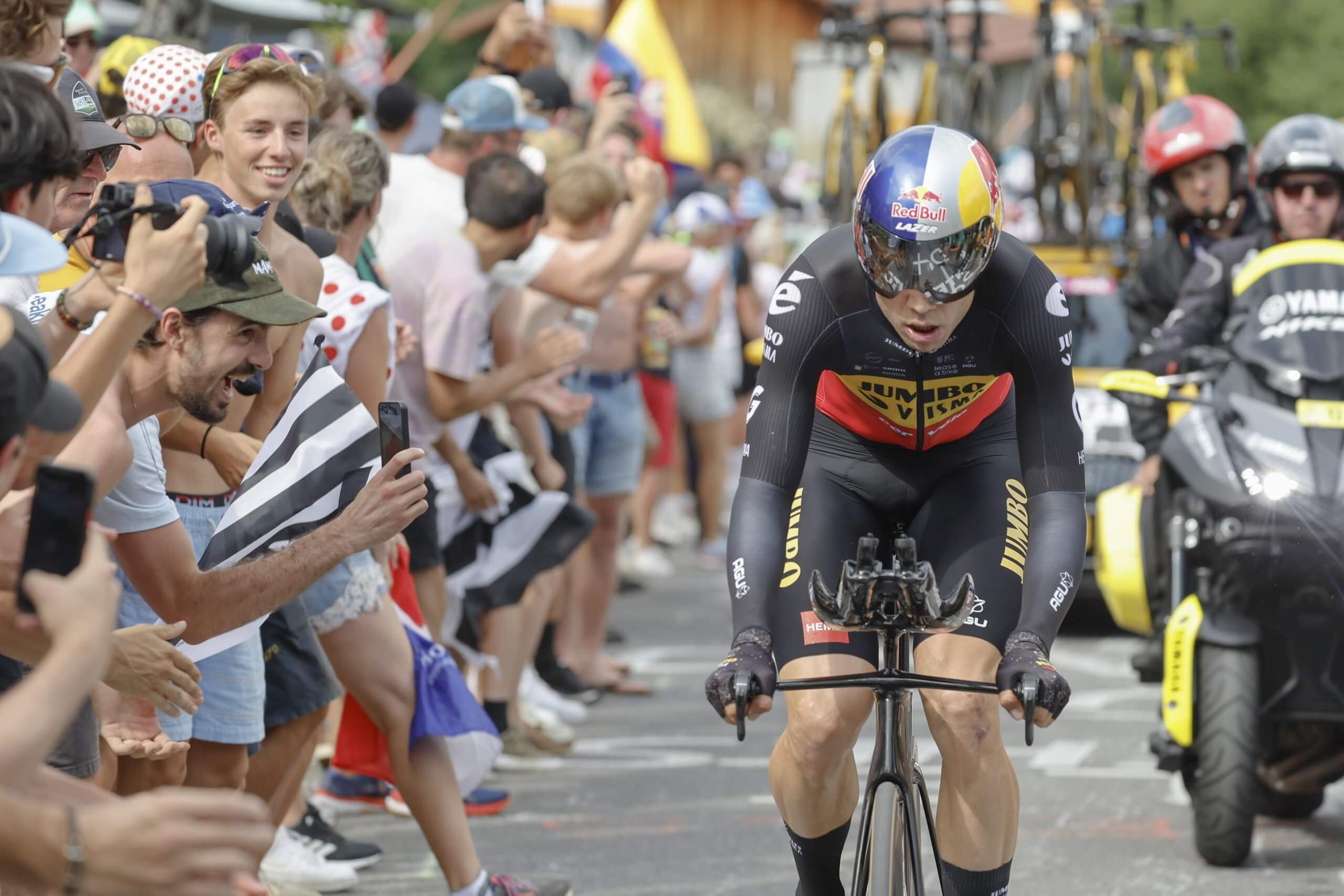 Wout van Aert tevreden na knappe 3e plaats: 'Ik was de beste van de ...