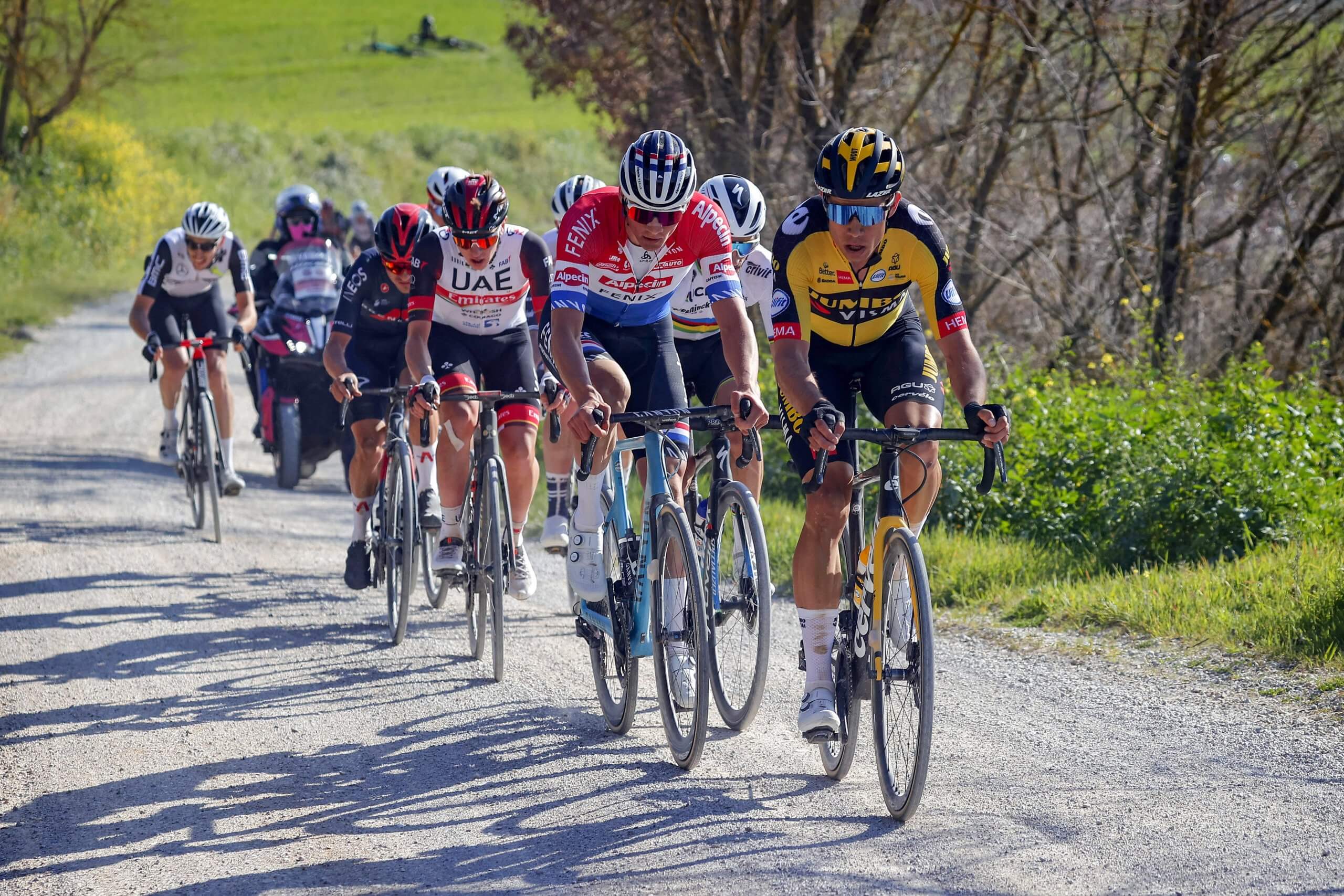 Strade Bianche krijgt vier extra grindstroken en gaat voorbij de 200 ...
